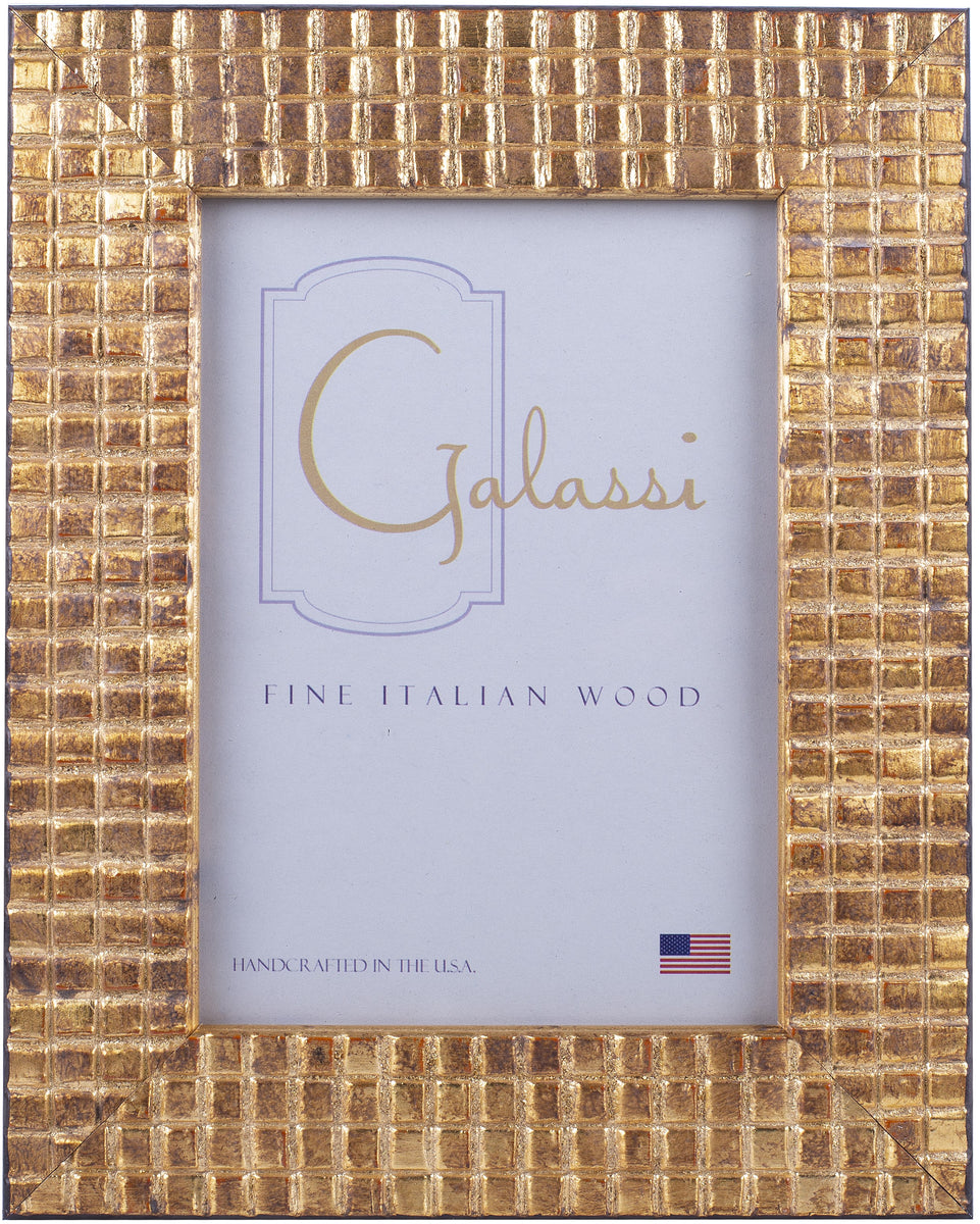 Galassi Gold Mosaic Wood Frame – AURALUZ