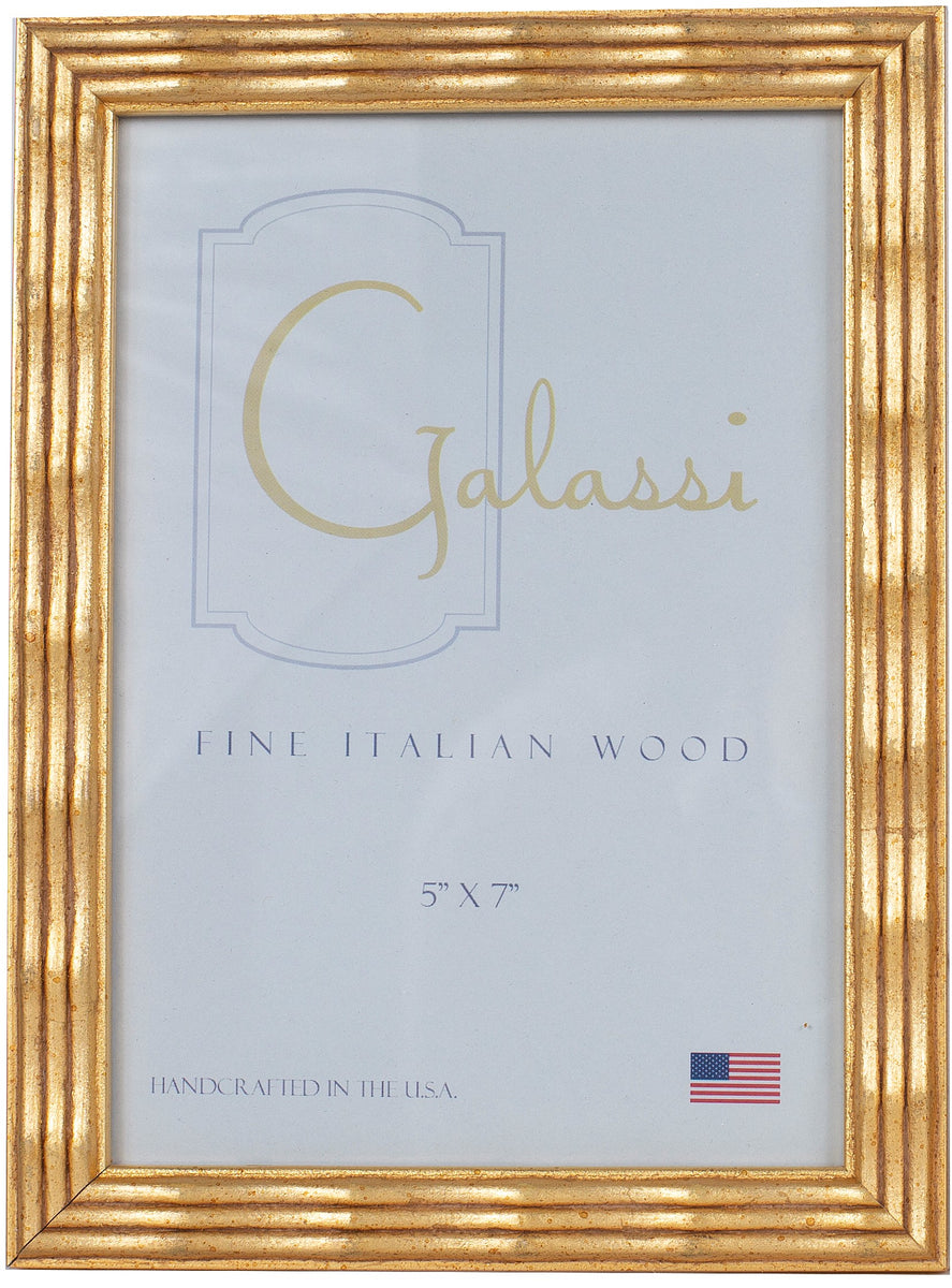 Galassi Gold Ripple Wood Frame – AURALUZ